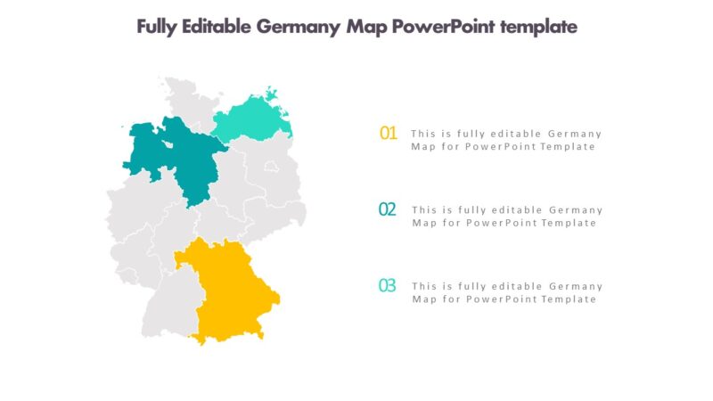 Fully Editable World Map With Countries PowerPoint Template : 100% ...