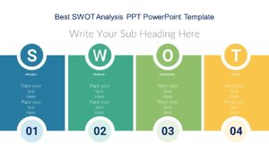 Best SWOT Analysis PPT PowerPoint Template - PPTUniverse
