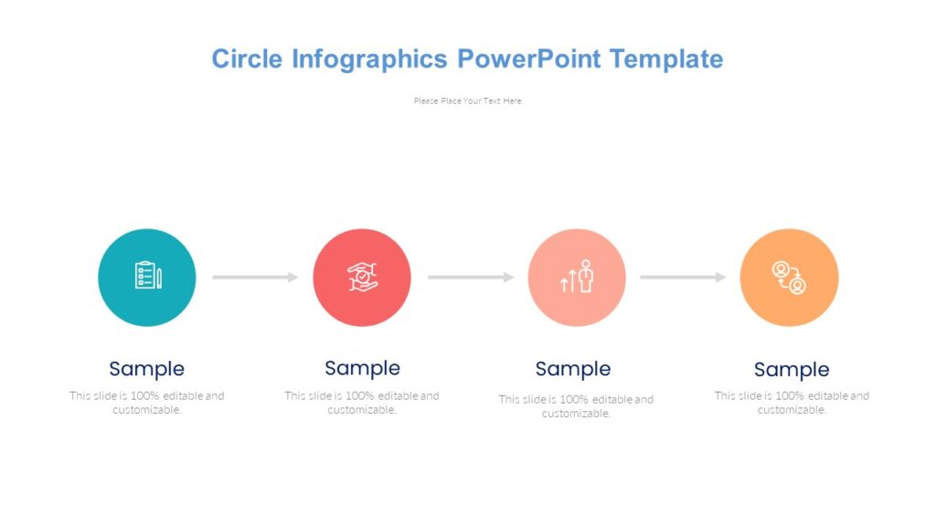 Circle Infographics PowerPoint Template - PPTUniverse