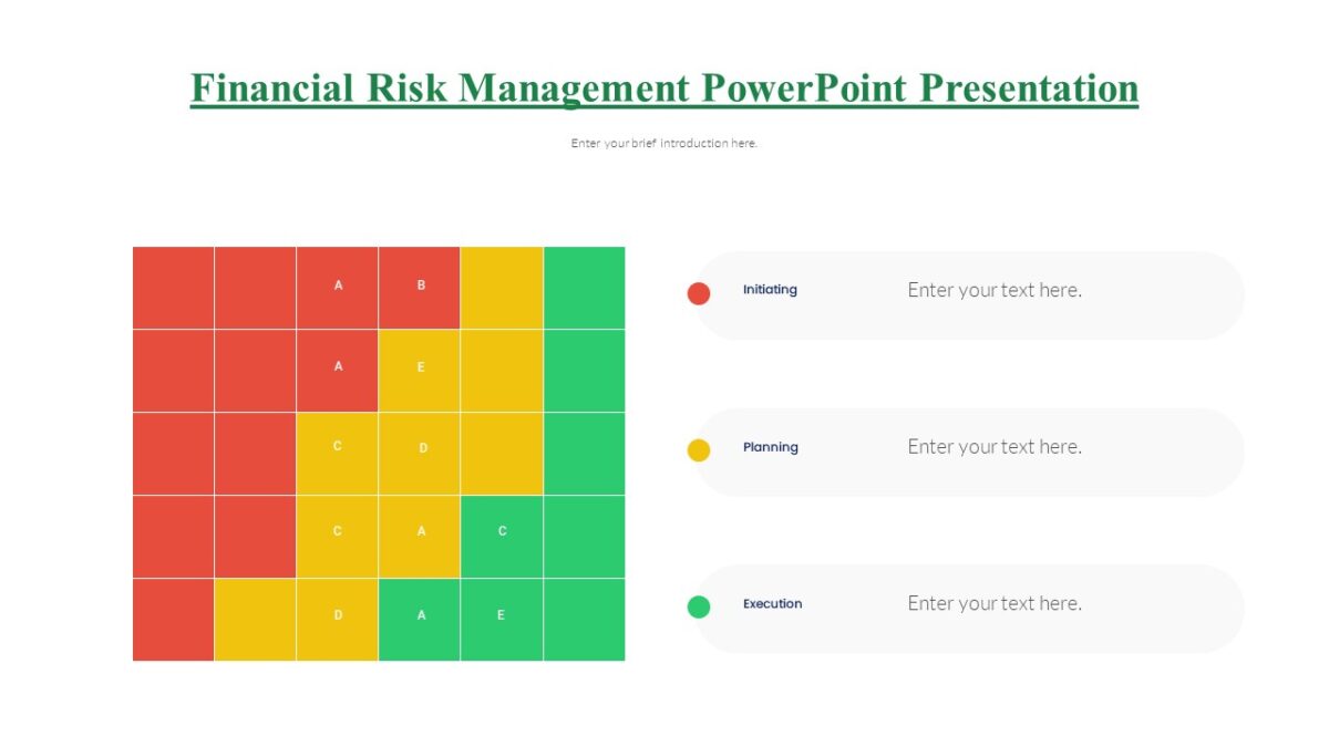 Financial Risk Management PowerPoint Presentation : 100% Editable PPTx