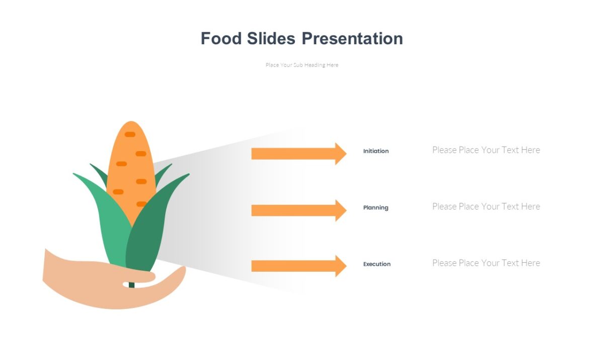 Food Slides Presentation : 100% Editable PPTx