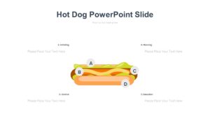 Hot Dog PowerPoint Slide - PPTUniverse