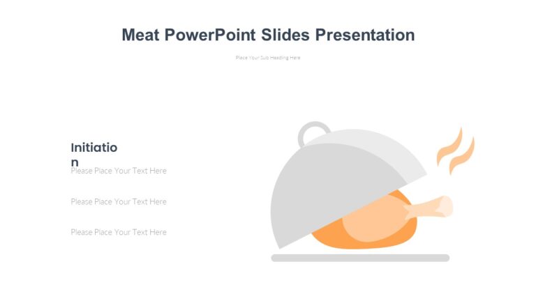 Meat PowerPoint Slides Presentation : 100% Editable PPTx