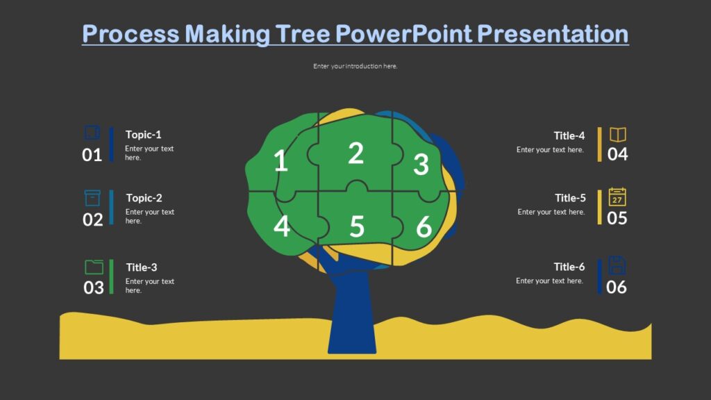 Process Making Tree Powerpoint Presentation : 100% Editable PPTx