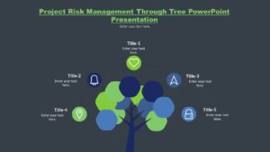 Project Risk Management Through Tree Powerpoint Presentation : 100% Editable PPTx