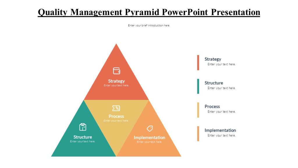 Quality Management Pyramid PowerPoint Presentation - PPTUniverse