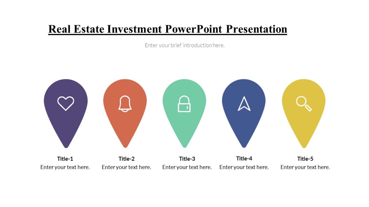 Real Estate Investment PowerPoint Presentation : 100% Editable PPTx