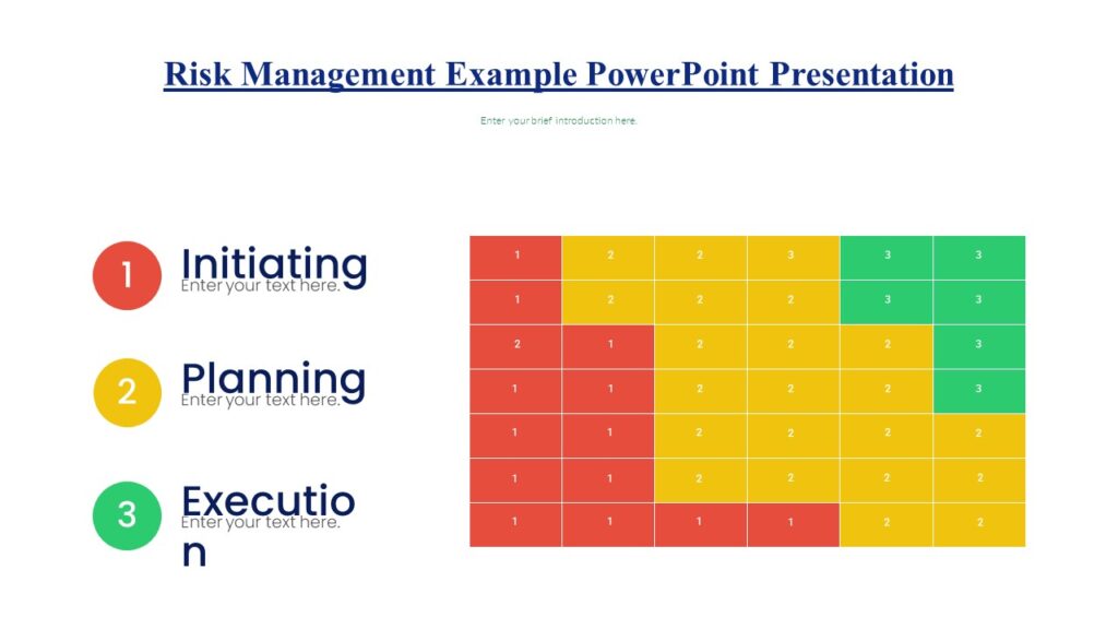 Risk Management Example PowerPoint Presentation - PPTUniverse Risk Management Example PowerPoint Presentation - PPTUniverse
