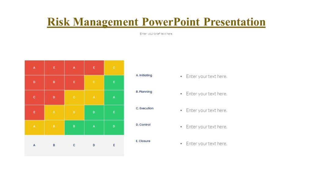 Risk Management PowerPoint Presentation - PPTUniverse