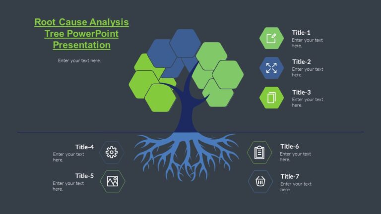 Root Cause Analysis Tree Powerpoint Presentation : 100% Editable PPTx