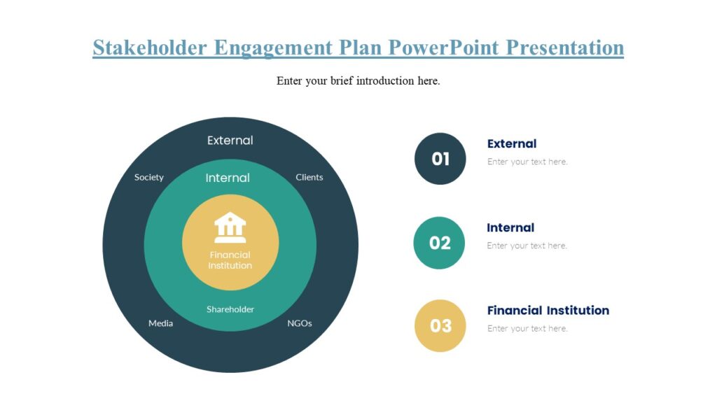 Stakeholder Engagement Plan PowerPoint Presentation : 100% Editable PPTx