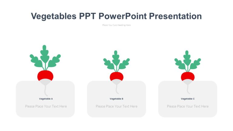 Vegetables PPT PowerPoint Presentation : 100% Editable PPTx