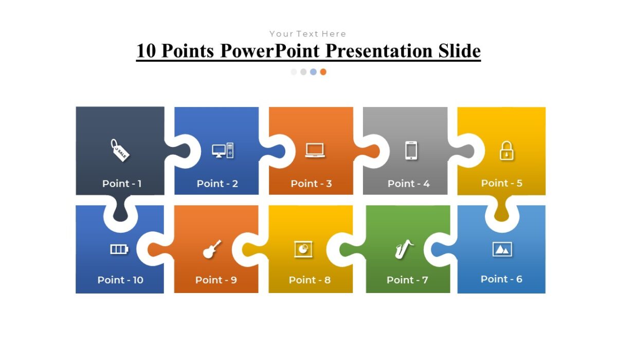 10 Points PowerPoint Presentation Slide - PPTUniverse