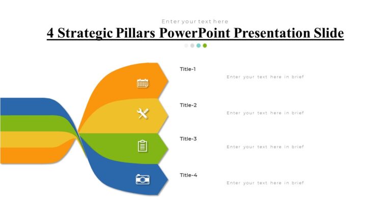 4 Strategic Pillars PowerPoint Presentation Slide - PPTUniverse