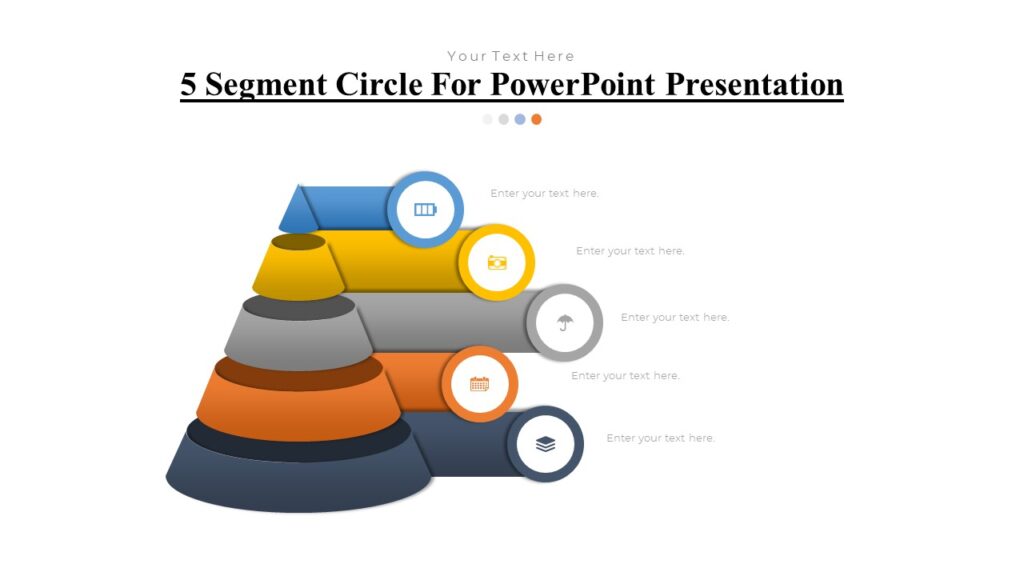 5 Segment Circle For PowerPoint Presentation - PPTUniverse