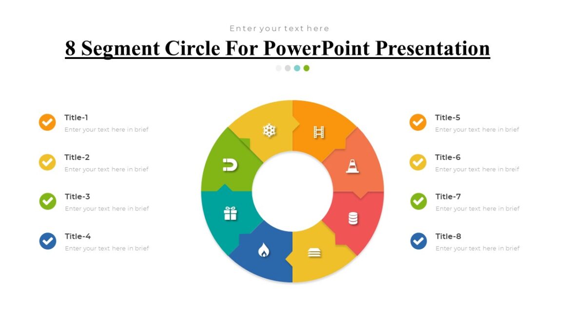 8 Segment Circle For PowerPoint Presentation - PPTUniverse