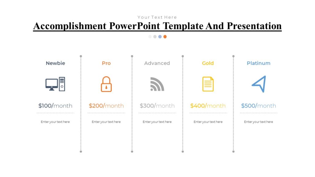 Accomplishment PowerPoint Template And Presentation - PPTUniverse