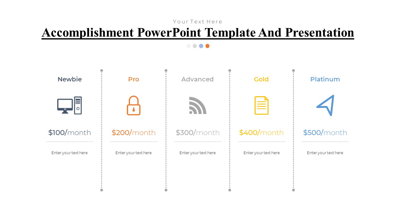 Accomplishment PowerPoint Template And Presentation - PPTUniverse Accomplishment PowerPoint Template And Presentation - PPTUniverse
