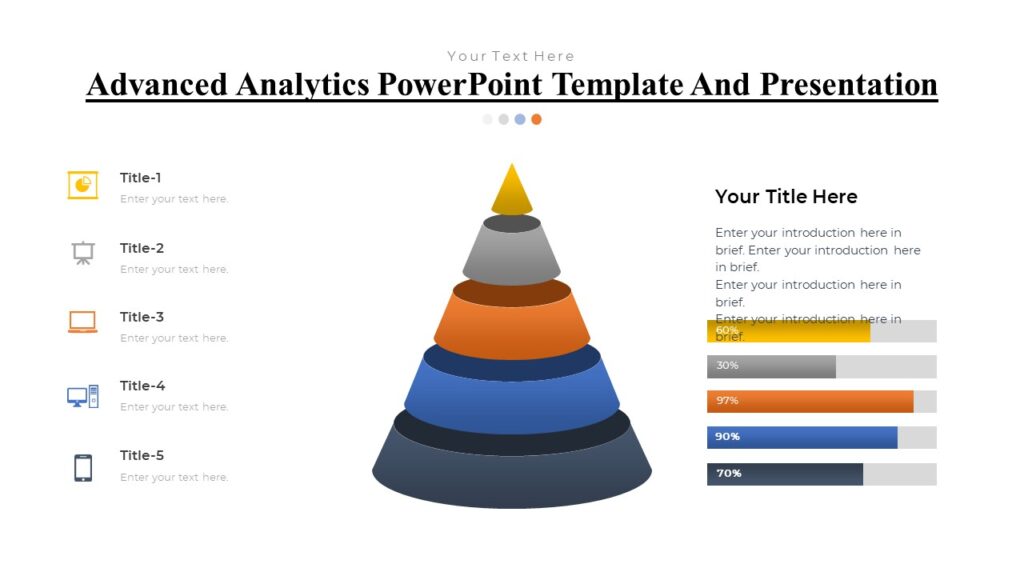 Advanced Analytics PowerPoint Template And Presentation - PPTUniverse