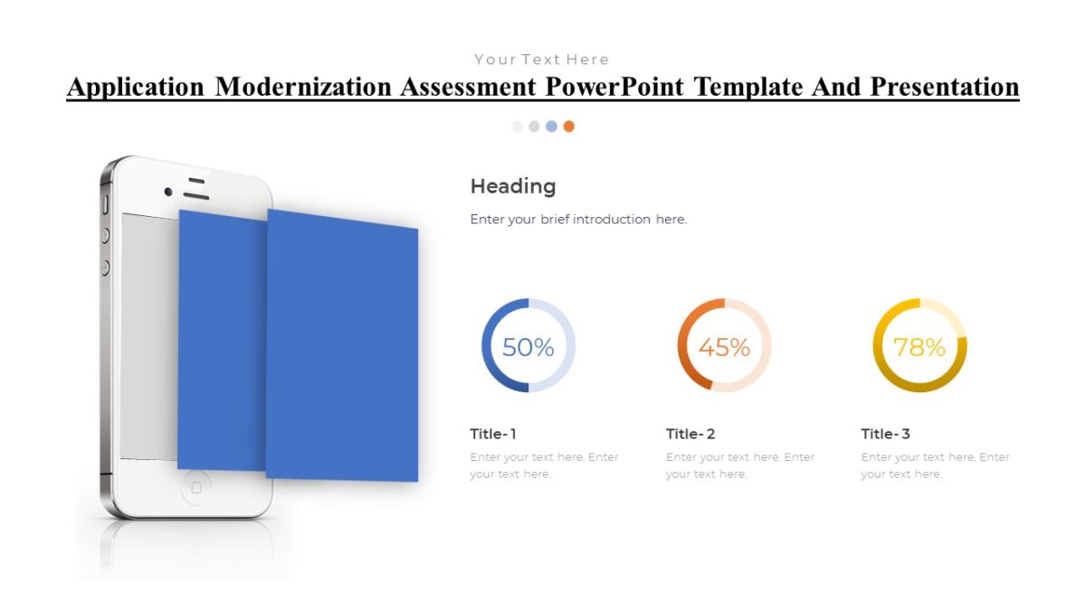 Application Modernization Assessment PowerPoint Template And ... Application Modernization Assessment PowerPoint Template And ...