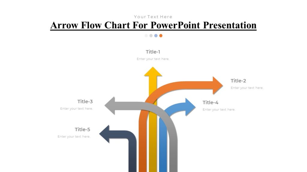 Arrow Flow Chart For PowerPoint Presentation - PPTUniverse