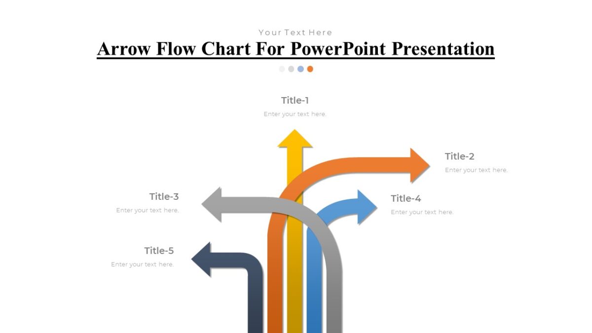 Arrow Flow Chart For PowerPoint Presentation - PPTUniverse
