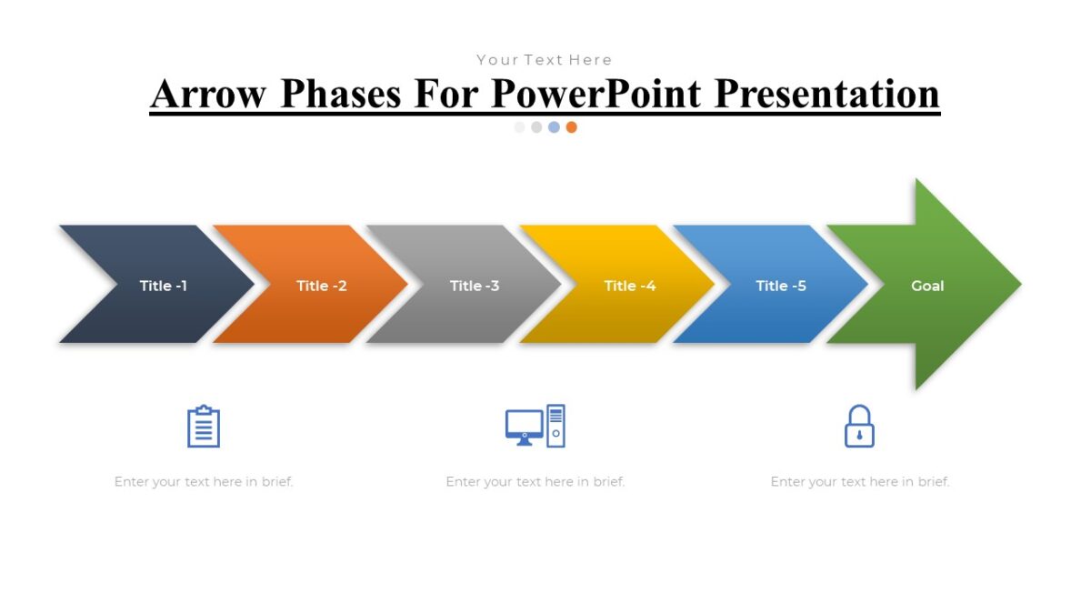 Arrow Phases For PowerPoint Presentation - PPTUniverse