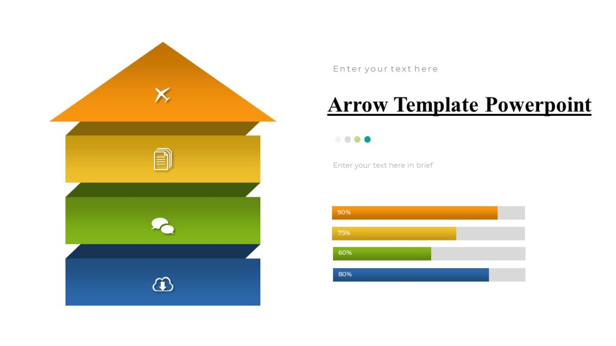 Arrow Template Powerpoint - PPTUniverse