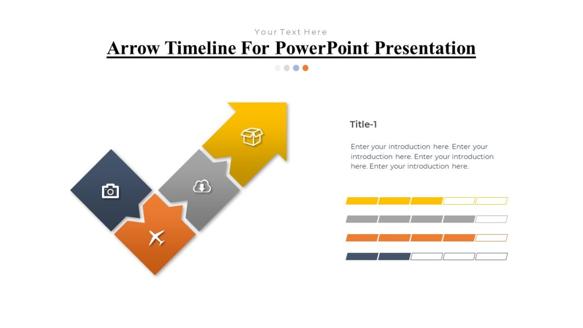 Arrow Timeline For PowerPoint Presentation - PPTUniverse