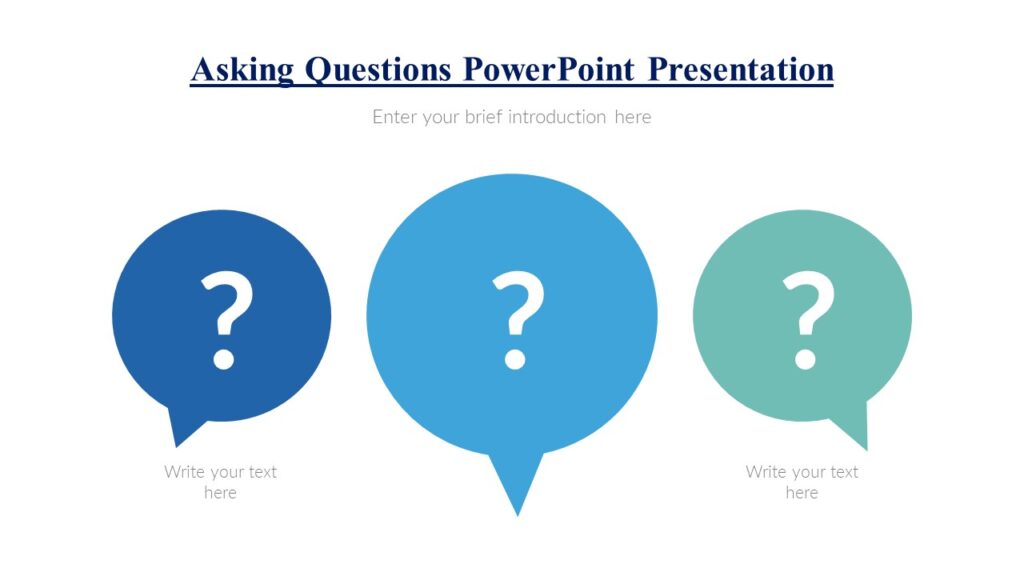 Questions And Answers PowerPoint Presentation - PPTUniverse