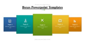 Boxes Powerpoint Templates : 100% Editable PPTx