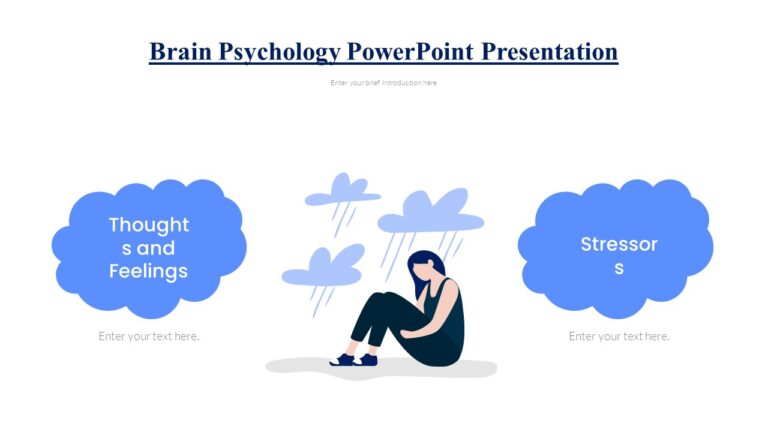 Brain Psychology PowerPoint Presentation : 100% Editable PPTx