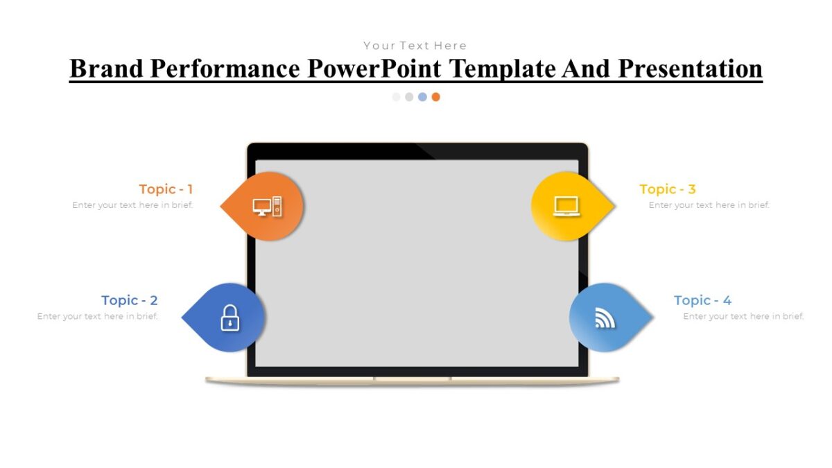 Brand Performance PowerPoint Template And Presentation : 100% Editable PPTx