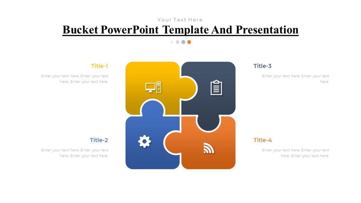 Bucket PowerPoint Template And Presentation - PPTUniverse