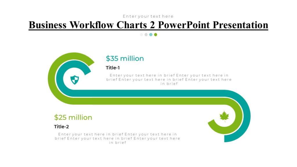 Business Workflow Charts 2 PowerPoint Presentation : 100% Editable PPTx
