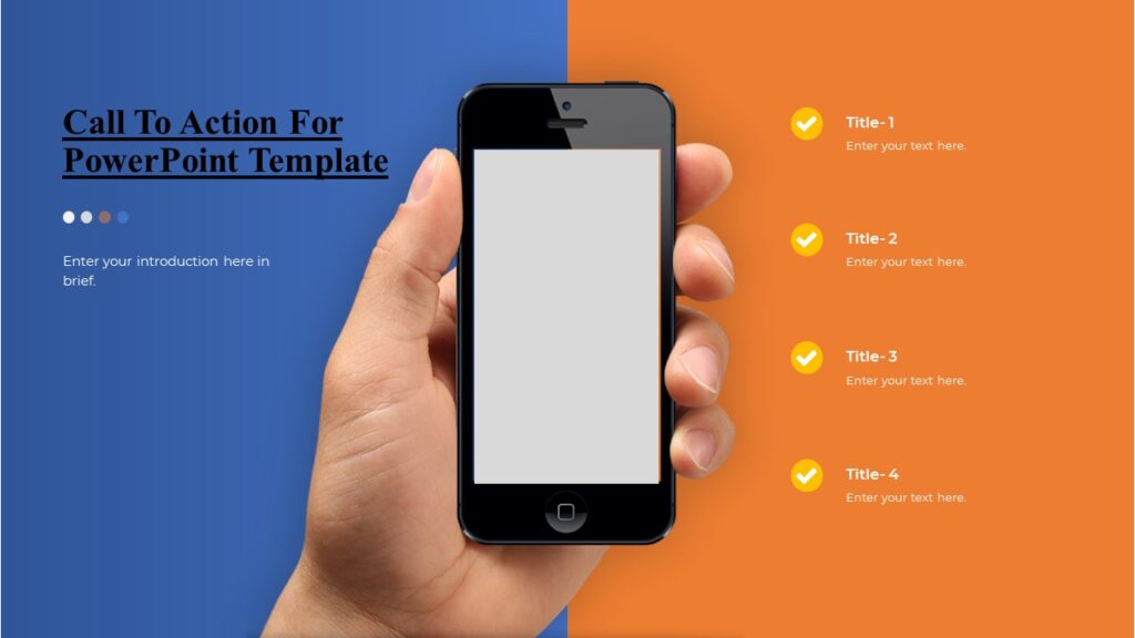 Call To Action For PowerPoint Template - PPTUniverse