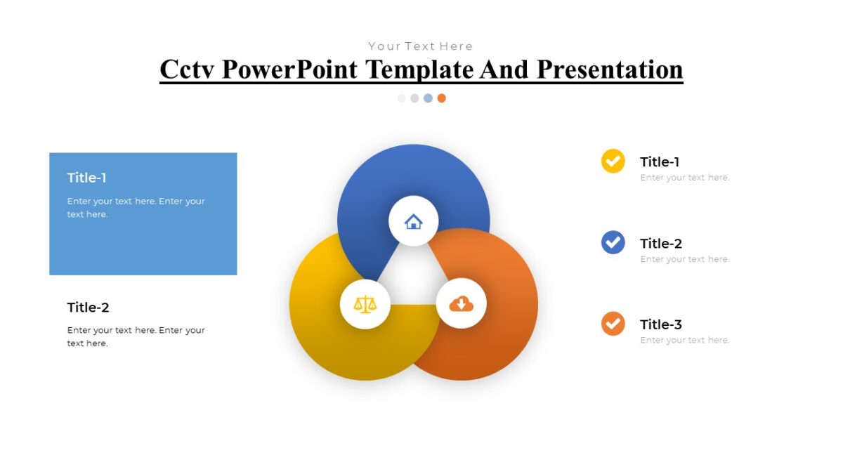 Cctv PowerPoint Template And Presentation : 100% Editable PPTx