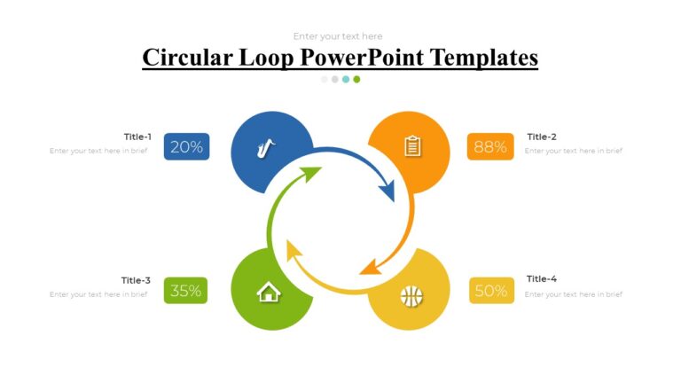Circular Loop PowerPoint Templates - PPTUniverse
