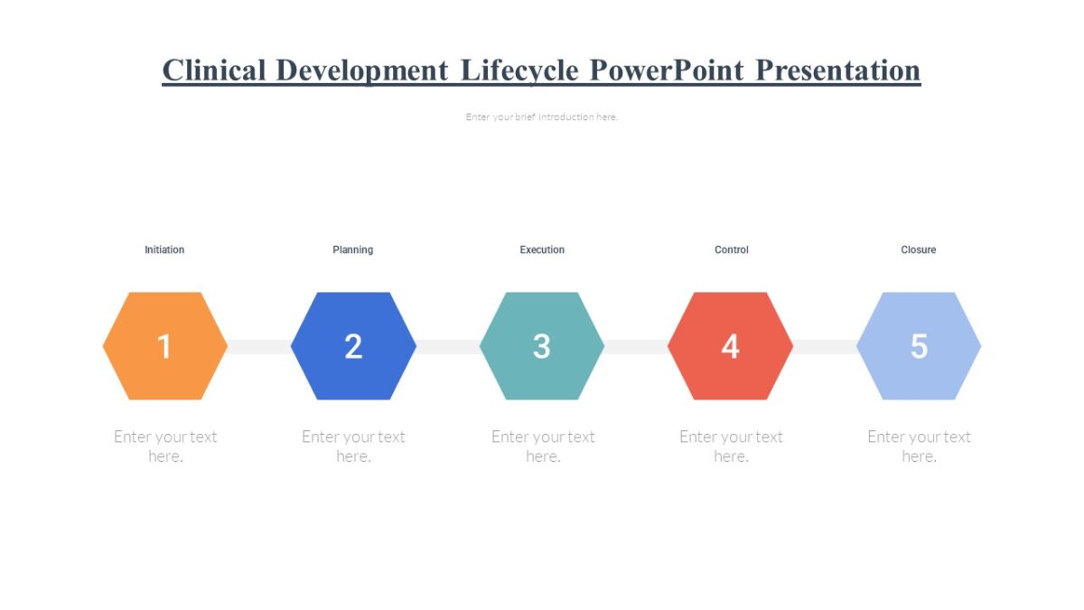 Clinical Development Lifecycle PowerPoint Presentation : 100% Editable PPTx