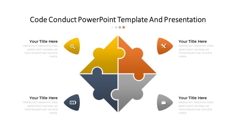 Code Conduct PowerPoint Template And Presentation - PPTUniverse