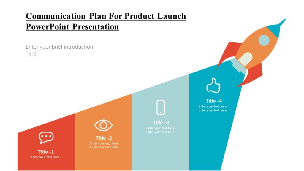 Communication Plan For Product Launch PowerPoint Presentation : 100% Editable PPTx