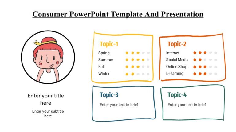 Consumer PowerPoint Template And Presentation : 100% Editable PPTx