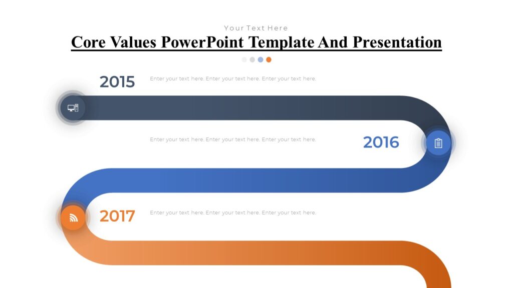 Core Values PowerPoint Template And Presentation : 100% Editable PPTx