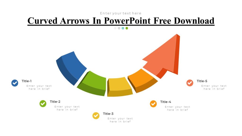 Curved Arrows In PowerPoint Free Download - PPTUniverse