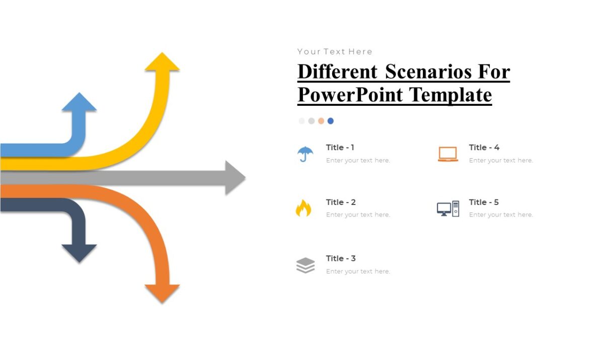 Different Scenarios For PowerPoint Template - PPTUniverse