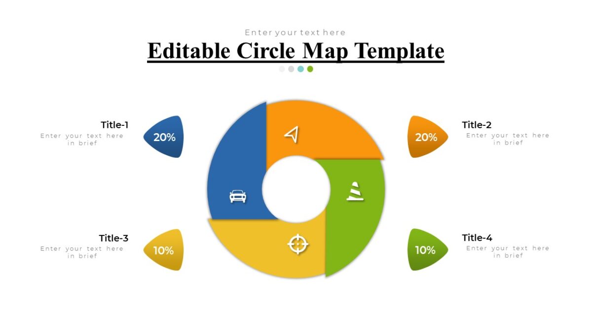 Editable Circle Map Template - PPTUniverse