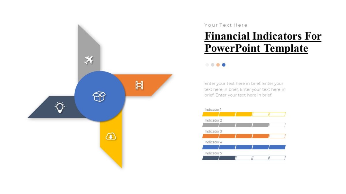 Financial Indicators For PowerPoint Template - PPTUniverse