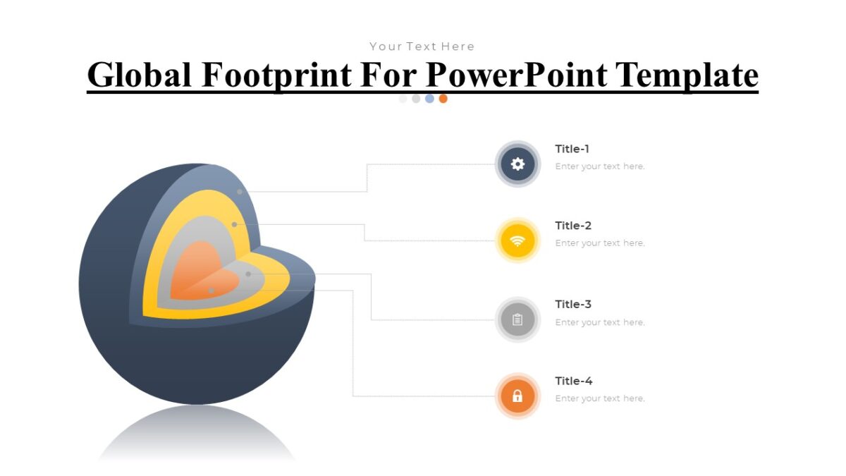 Global Footprint For PowerPoint Template - PPTUniverse