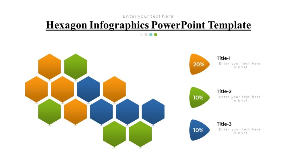 Hexagon Infographics PowerPoint Template - PPTUniverse