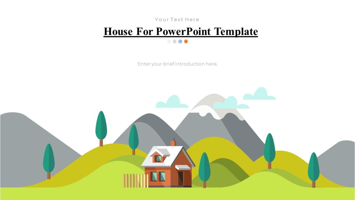 House For PowerPoint Template - PPTUniverse
